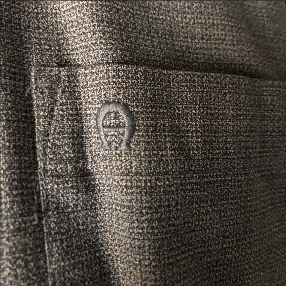 Etienne Aigner | Shirts | Vintage Etienne Aigner Dress Shirt Gray 7 12 ...